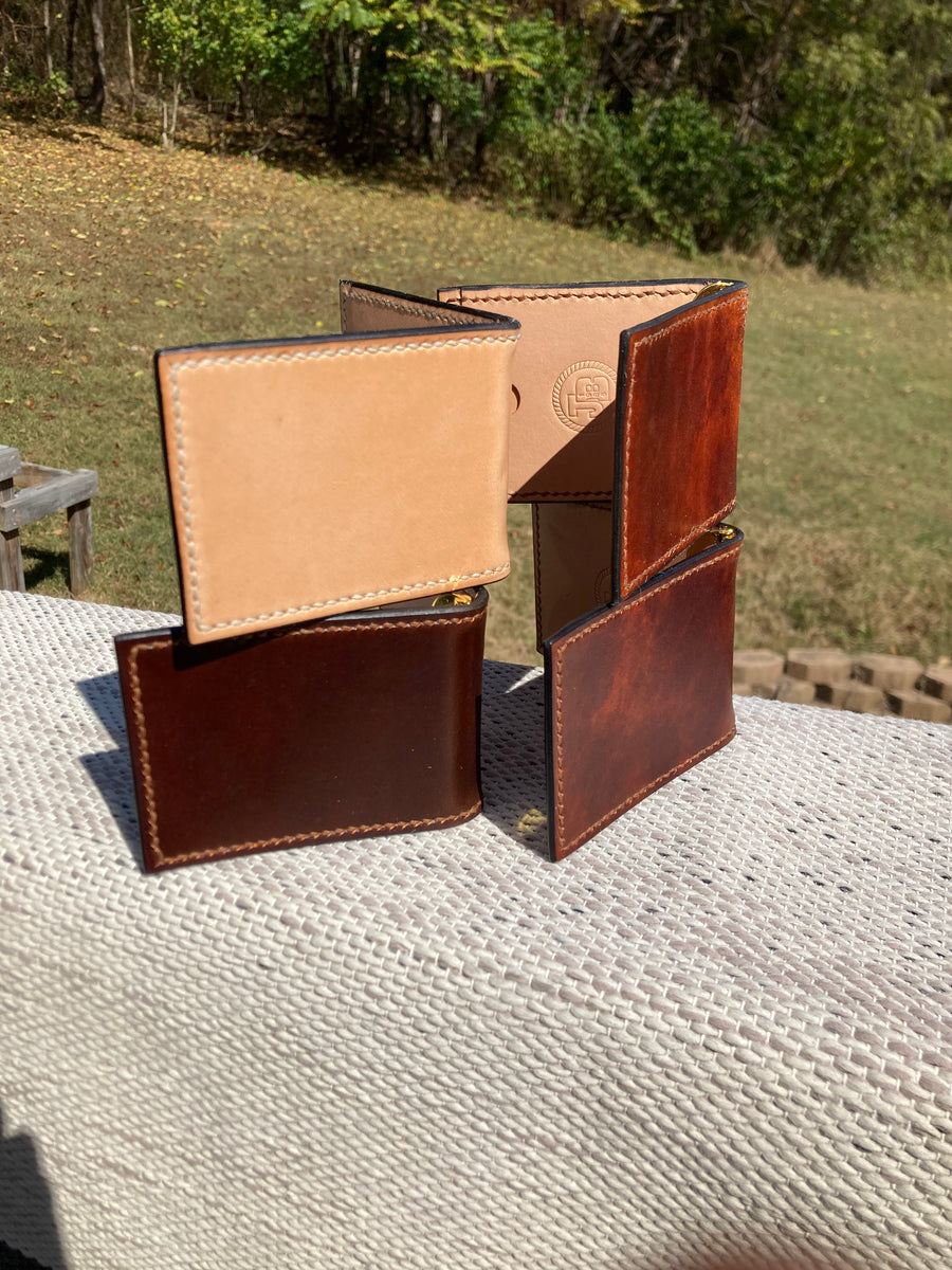 Handcrafted Money clipper wallet – J B 1985